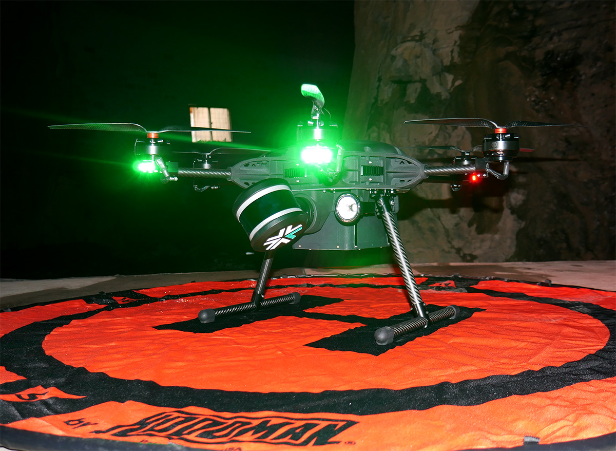 Drones for Stope Mining | Exyn Technologies