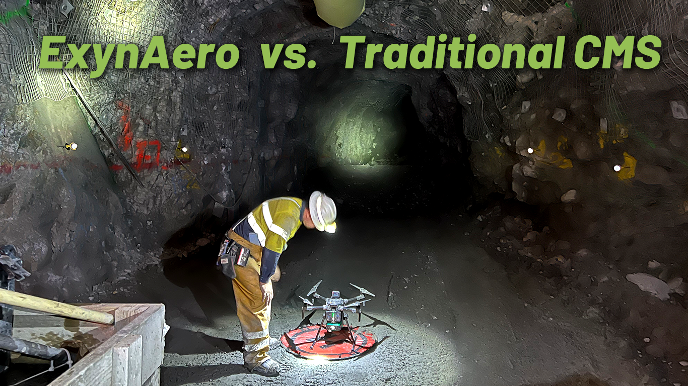 Drones for Stope Mining | Exyn Technologies
