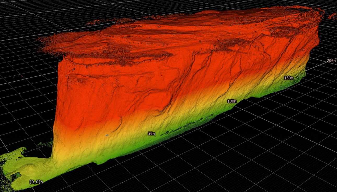 Autonomous Cavity Monitoring in a German Salt Mine