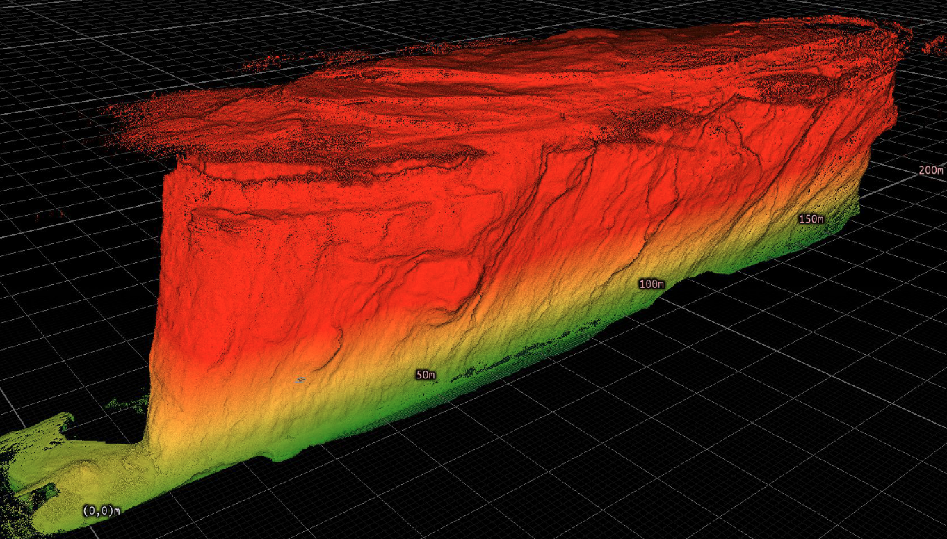 Autonomous Cavity Monitoring in a German Salt Mine