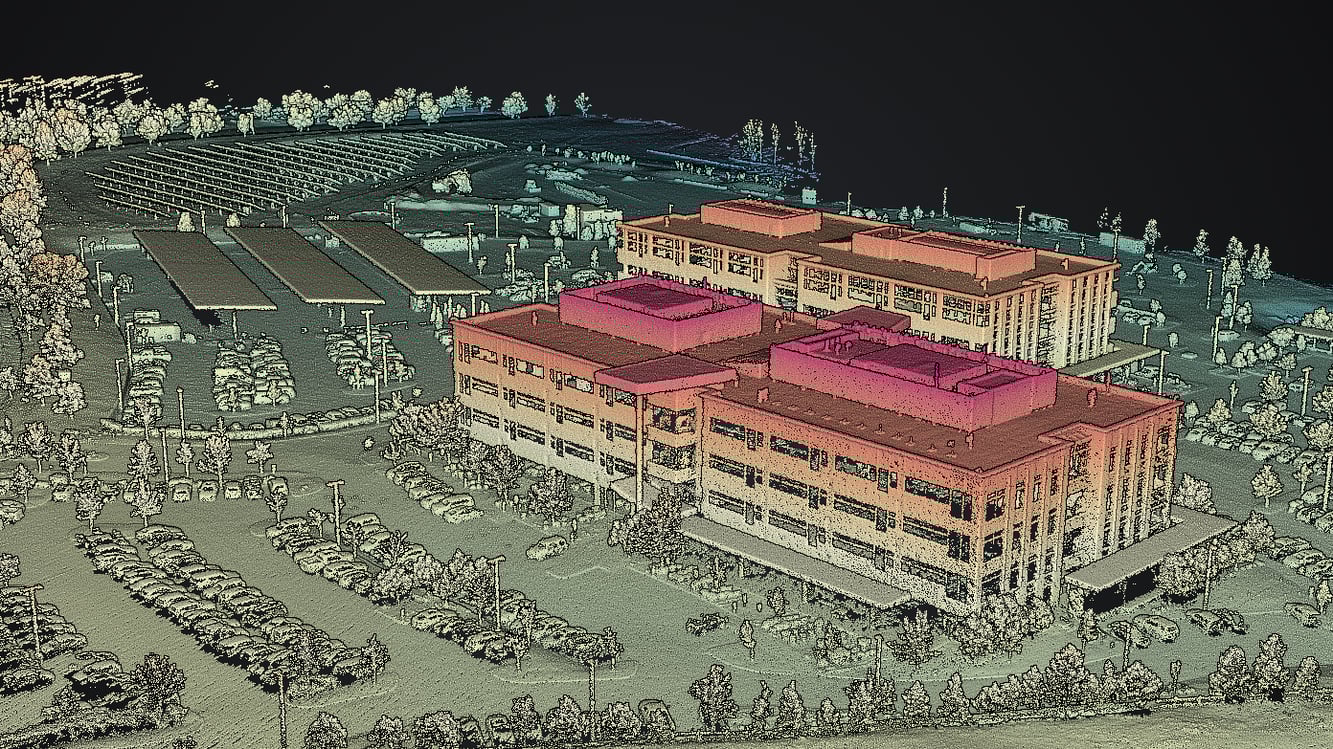 Point Cloud Visualization: Office Building